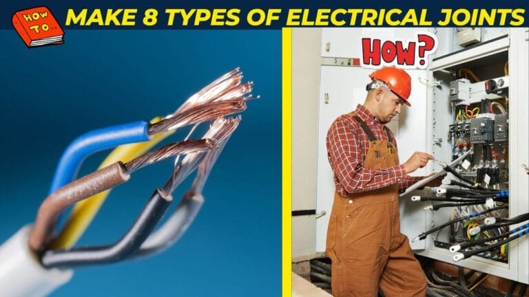 How To Make 8 Types Of Electrical Joints – Circuits Bazaar ...