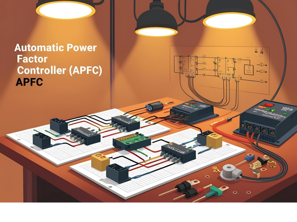 Automatic Power Factor Correction Apfc Controller Using 8051 Microcontroller Circuits Bazaar